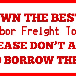 Harbor Freight Tools Decal | GOAM Swag Shop