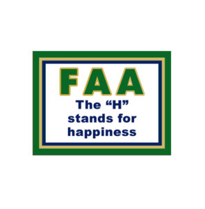 FAA 3″ x 4″ Decal | GOAM Swag Shop